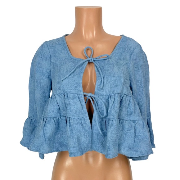 Zara | Tops | Zara Ruffled Shirt | Poshmark